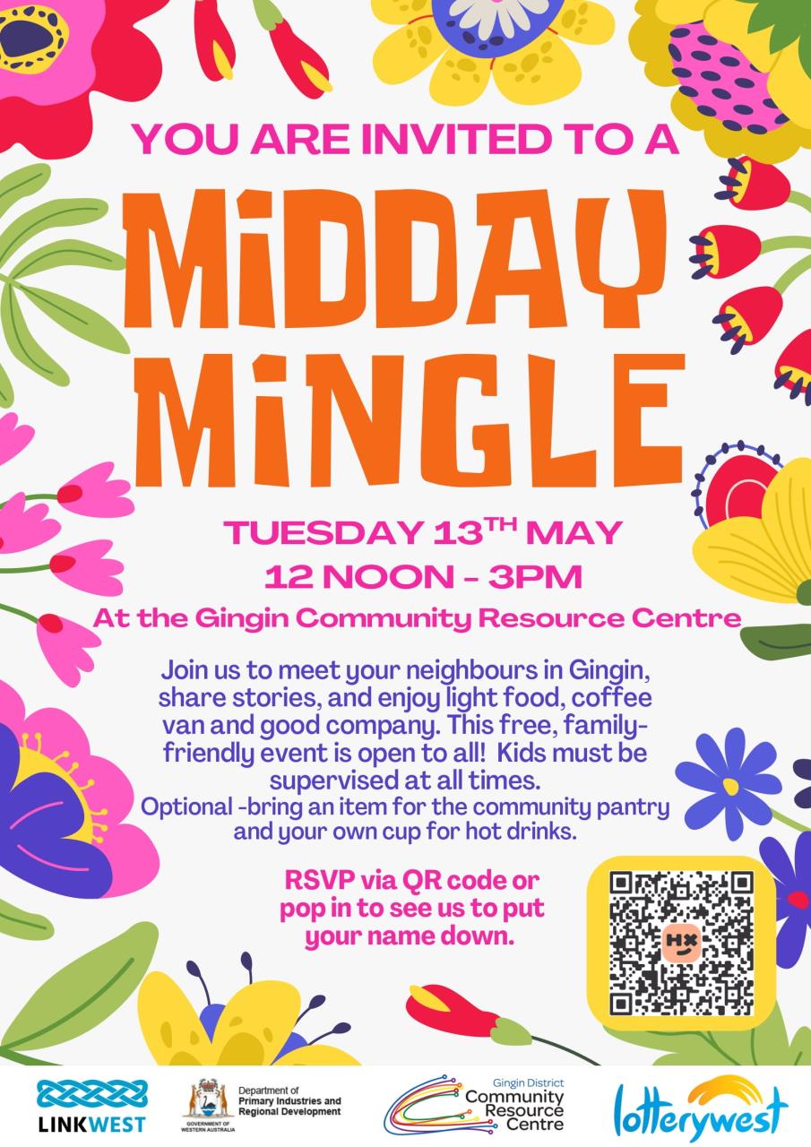 Midday Mingle » Shire of Gingin