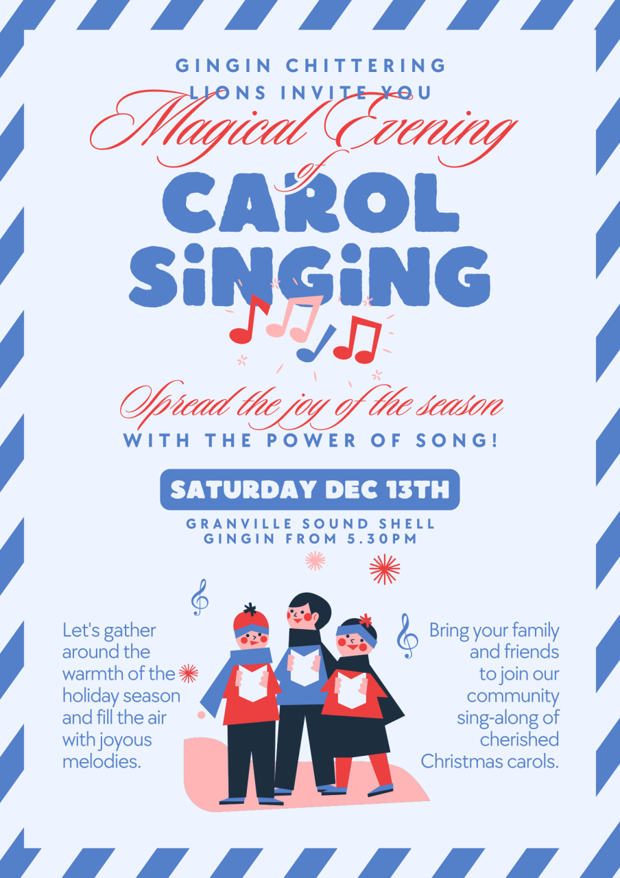 Christmas Carol Singing - Gingin Chittering Lions Club » Shire of Gingin