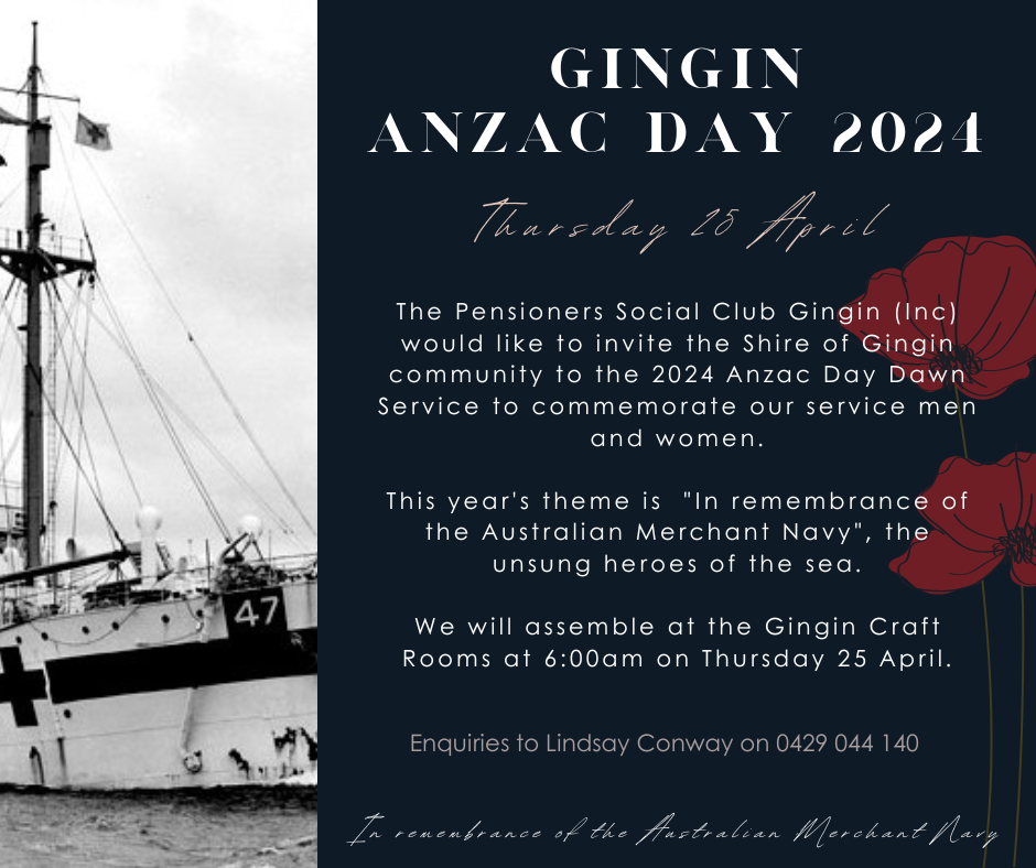 Events Calendar » Shire of Gingin